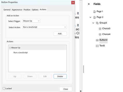 creating a button to flag required radio buttons adobe community