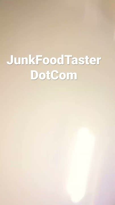 Junkfoodtasterdotcom Youtube