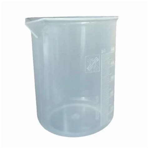 PP Cylindrical 250ml Laboratory Plastic Beaker Size 10x6cm LxD At 20 Piece In Rajkot