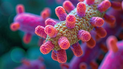 Bordetella Pertussis Bacteria Under Microscope Ai Generated Stock