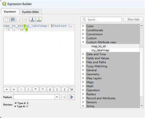 Labeling Labels Defined With Qgis Expression And Custom Function Not