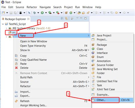 Testng Create Testng Project With Script With Explanation And Example