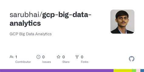 GitHub Sarubhai Gcp Big Data Analytics GCP Big Data Analytics