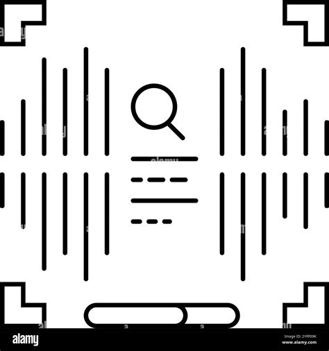 Voice Recognition Line Icon Vector Illustration Stock Vector Image And Art Alamy