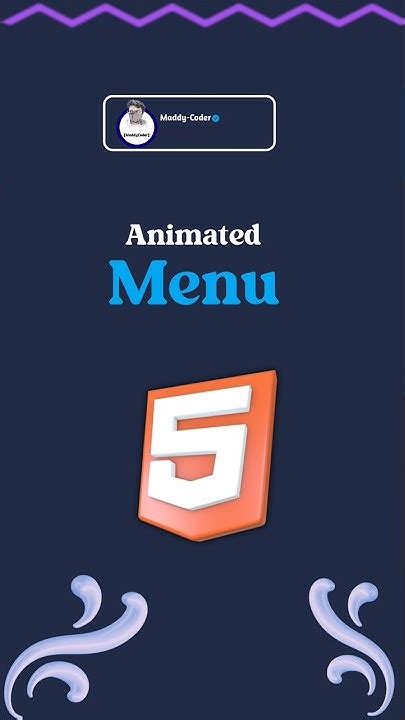 Animated Menu Button With Source Code Create Animated Menu Toggle