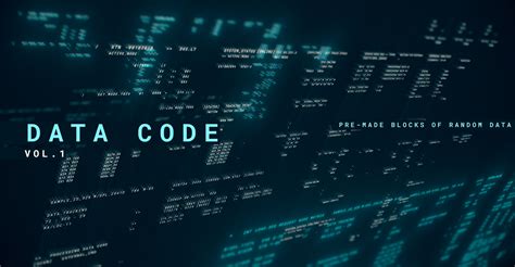 Data Code Vol1 On Behance