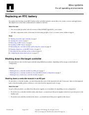 Replacing The Realtime Clock Rtc Battery Pdf Xx Systems For All Operating Environments