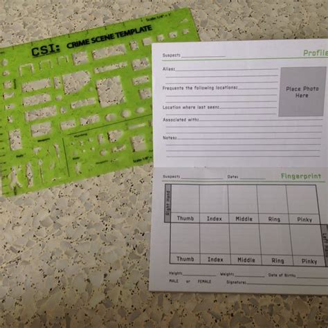 Csi Fingerprint Analysis Kit Hobbies And Toys Toys And Games On Carousell