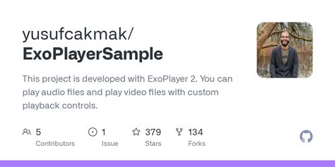 GitHub Yusufcakmak ExoPlayerSample This Project Is Developed With ExoPlayer 2 You Can Play