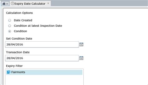 Expiry Date Calculator