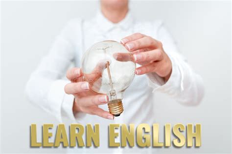 conceptual display learn english business overview universal language