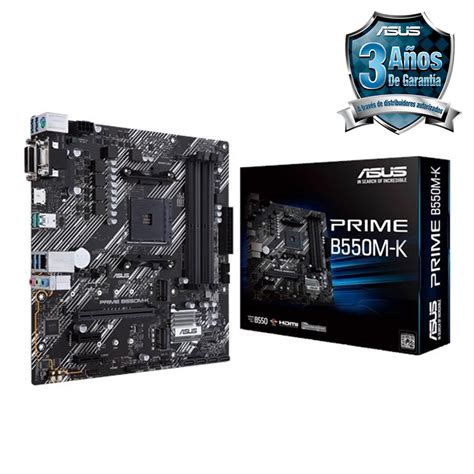 Mother Asus Prime B550m K Am4 Am4 Ddr4 Rocket Hard