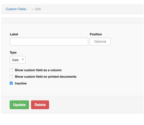 Inactive Custom Field Still Appear In Forms Manager Forum