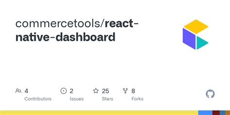 GitHub Commercetools React Native Dashboard
