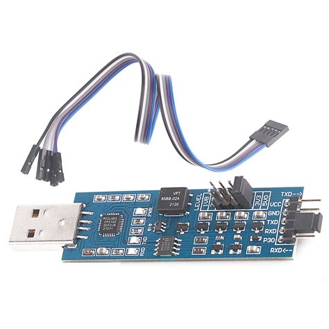 Usb Serial Adapter 1 8v 2 5v 3 3v 5v Ttl Is Board Ftdi 2 54mm Terminal Isolator Uart Converter
