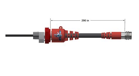 Linear Encoder To 4P Connector Cable Radical Robotics