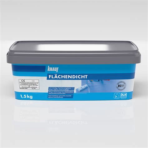 Teptinė hidroizoliacija Knauf Flachendicht, 1.5 kg - 1a.lt