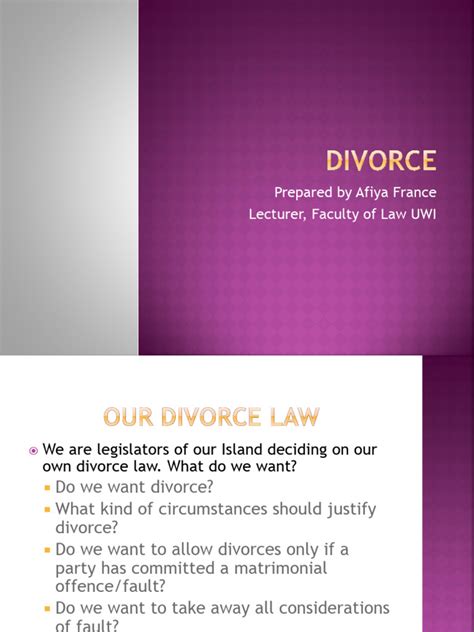 Ws 3 An Overview Of Divorce Regimes In The Cc Pdf Divorce Marriage