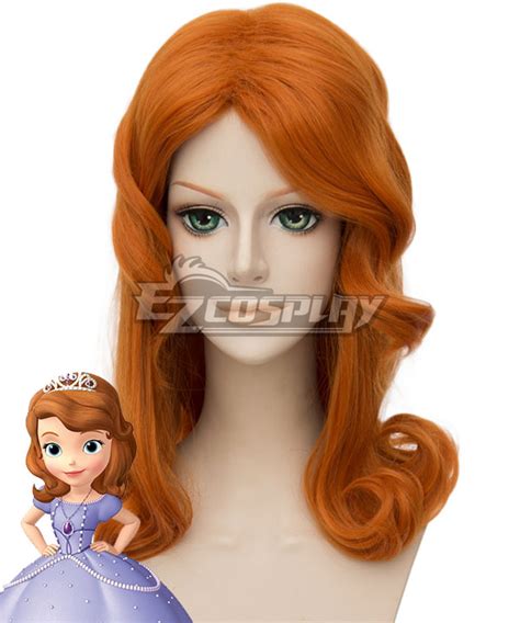 Disney Princess Sofia Sofia Light Brown Cosplay Wig