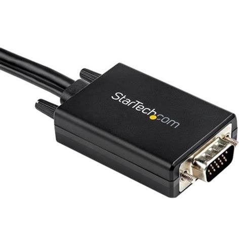 Startech Com 3m VGA To HDMI Converter Cable With USB Audio Support1080p Analog To Digital Video
