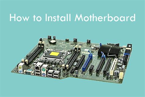 How To Install Replace Motherboard With Pictures MiniTool Partition Wizard