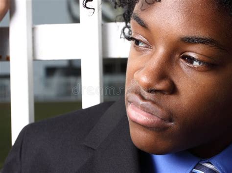 Man Holding A Fence Stock Photo Image Of Teen Fence