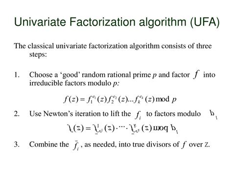 Ppt Polynomial Factorization Powerpoint Presentation Free Download