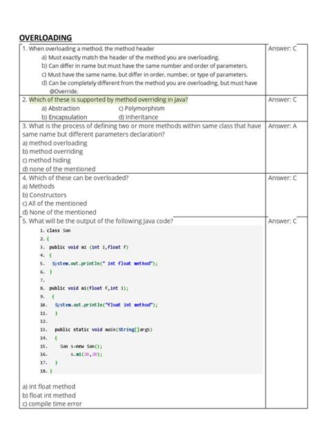 overloading pdf