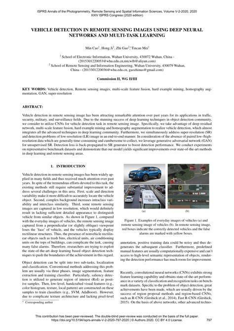 pdf vehicle detection in remote sensing images using deep neural