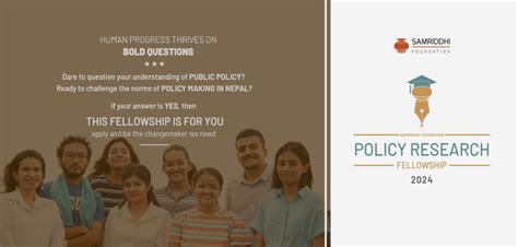 Call For Applications For The Policy Research Fellowship Samriddhi