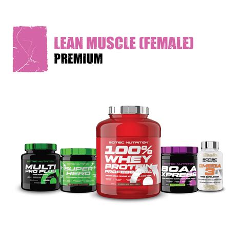 Lean Muscle Female Premium Scitec Nutrition Malaysia