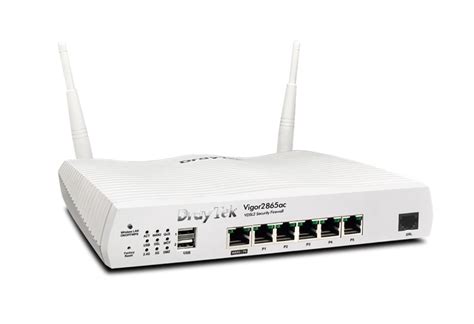 Draytek Vigor 2865ax Multi Wan Router With Vdsl2 35b Adsl2 1 X Gbe Wan Lan