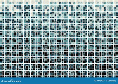 Vector Blue Rectangle Pattern Stock Vector Illustration Of Shape Sign 44754271