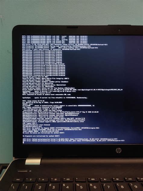 Opencore Stuck On Acpi Error Rhackintosh