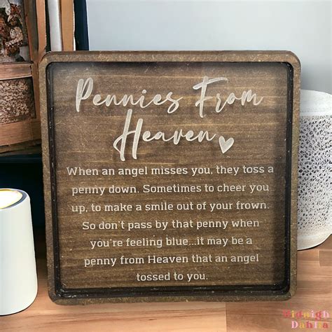 Angels Pennies Heaven Poem My Pennies From Heaven Night Lights And
