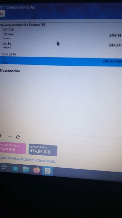 Can Not Install Home And With Btrfs Fedora Discussion