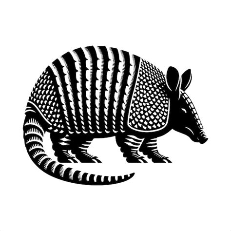 Armadillo Vector Art Illustration Premium Ai Generated Vector