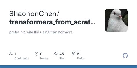 Transformers From Scratch Requirements Txt At Main ShaohonChen Transformers From Scratch GitHub