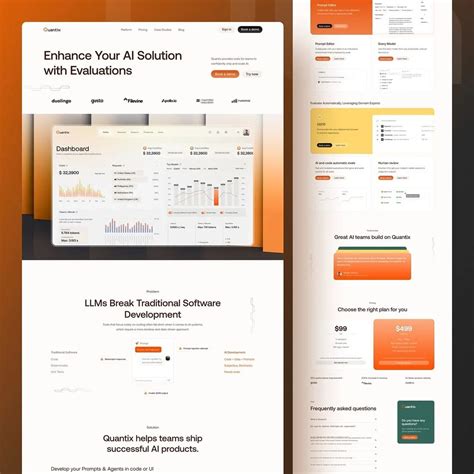 Coding Ai Agent Llm Website Design Concept By Ofspaceagency