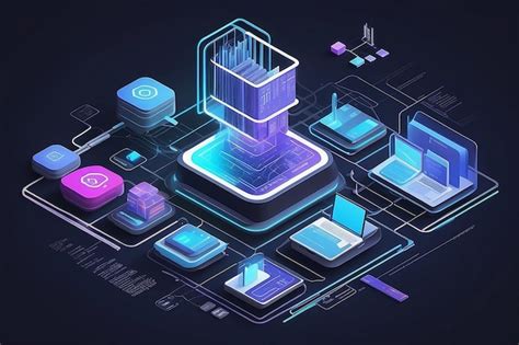 Premium Ai Image Data Entry Services Information Storage Infrastructure Abstract Concept