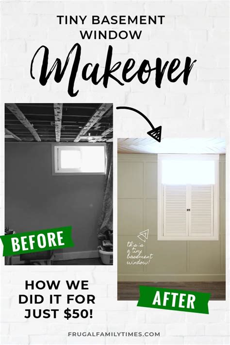 How To Make Basement Windows Look Bigger And Beautiful This DIY Life