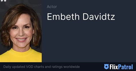 Embeth Davidtz • Flixpatrol