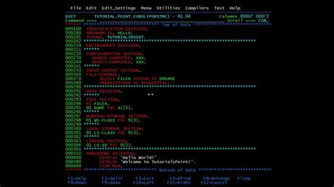 Cobol Lisa Programming