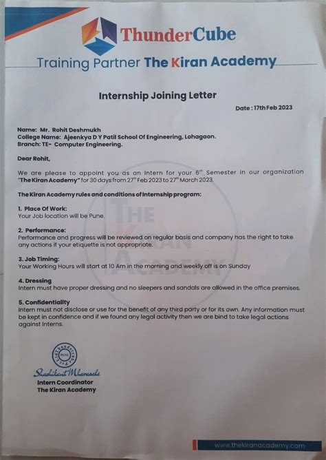 Rohit Deshmukh On Linkedin Thundercube Internshipopportunity Intern2023 Fullstackdevelopment