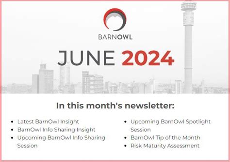 Barnowl Grc On Linkedin Barnowl June 2024 Newsletter