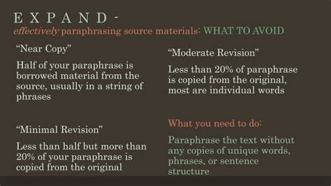 Paraphrasing And Quoting Pptx Paraphrasing And Quoting Pptx