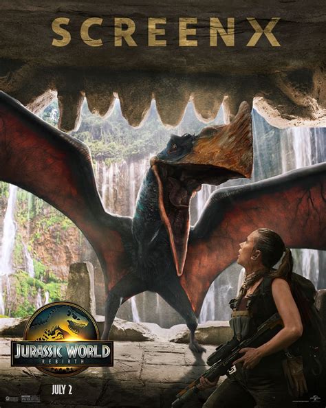 Jurassic World Rebirth Screenx Poster Op Moviepulp