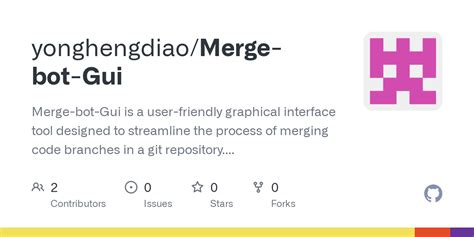 Github Yonghengdiaomerge Bot Gui Merge Bot Gui Is A User Friendly