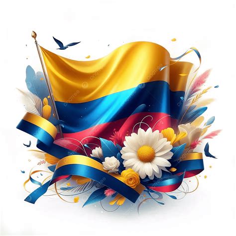 콜롬비아 국기 콜롬비아 국기 깃발 콜롬비아 독립 기념일 Png 일러스트 및 이미지 에 대한 무료 다운로드 Pngtree