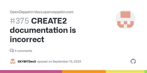 Create2 Documentation Is Incorrect · Issue 375 · Openzeppelin · Github